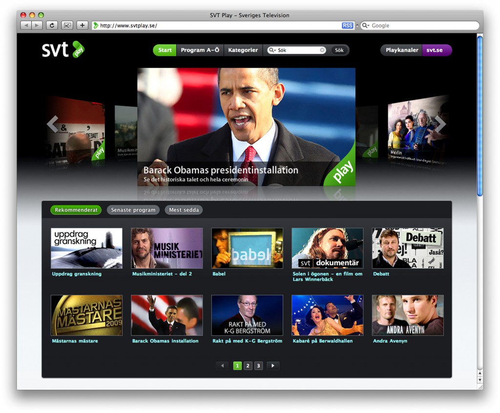 SVT Play ‹ Guldägget